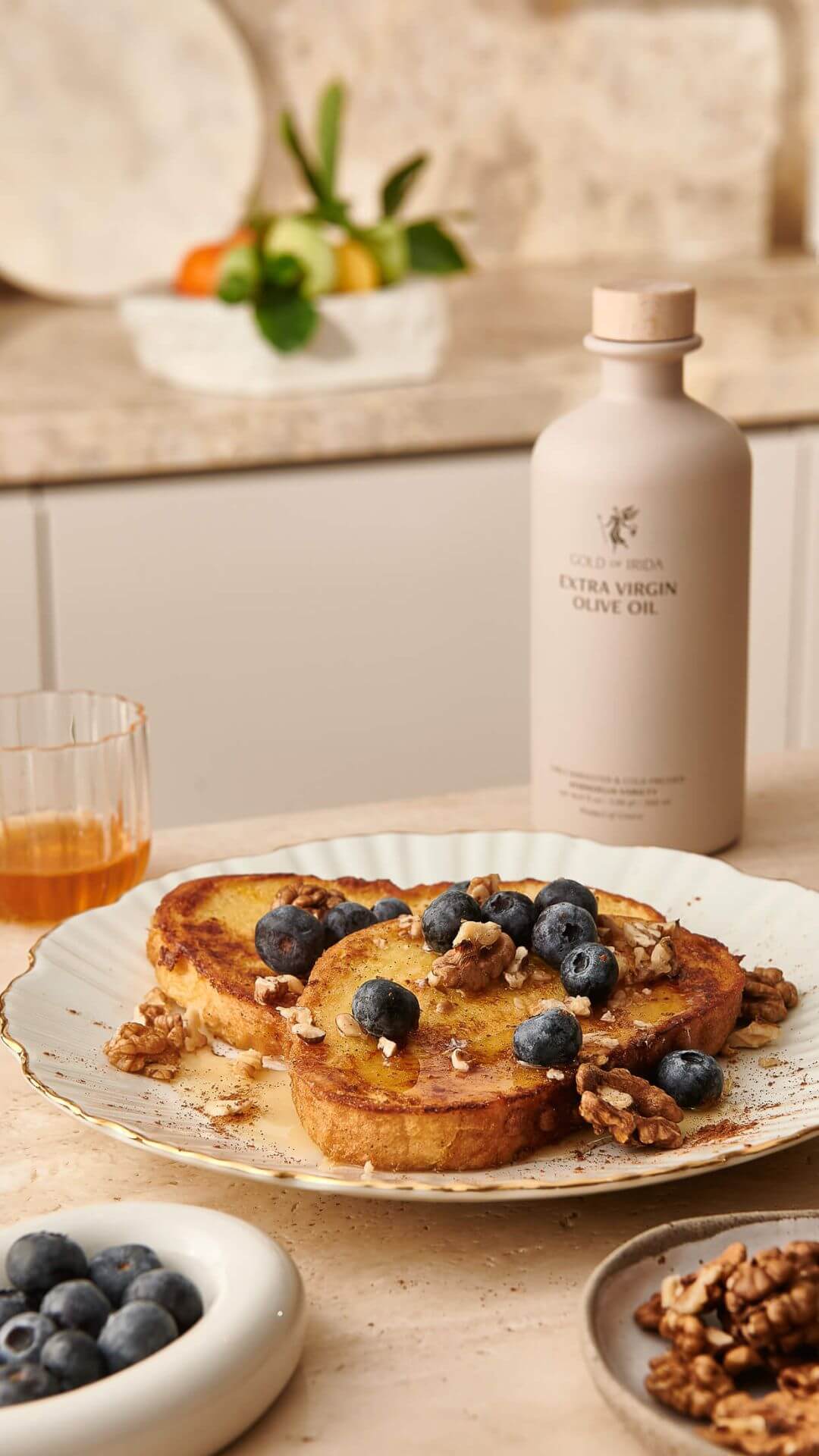 Delicious French Toast Recipe with Gold of Irida Extra Virgin Olive Oil